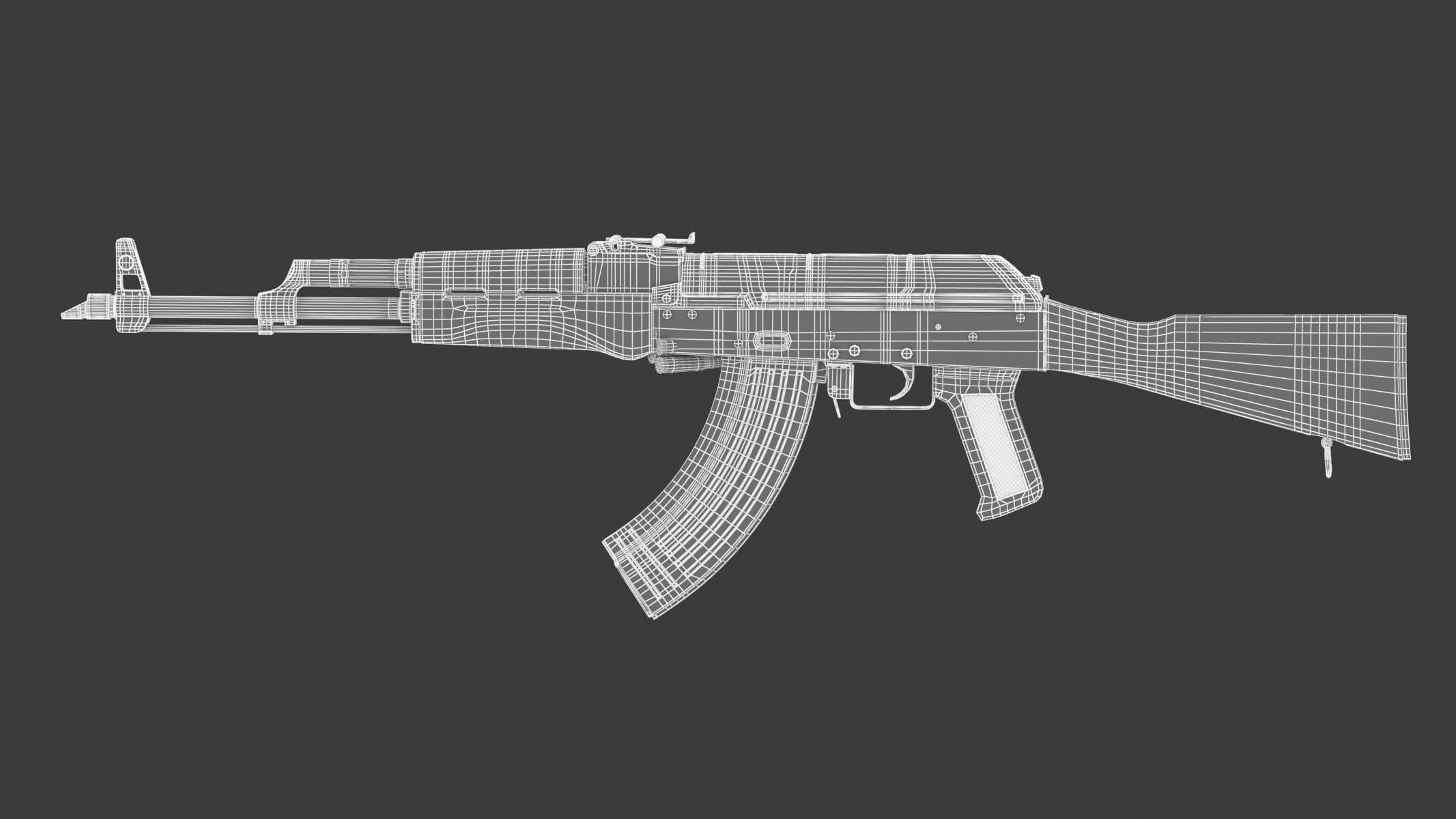 AKM - 3D Model by frezzy