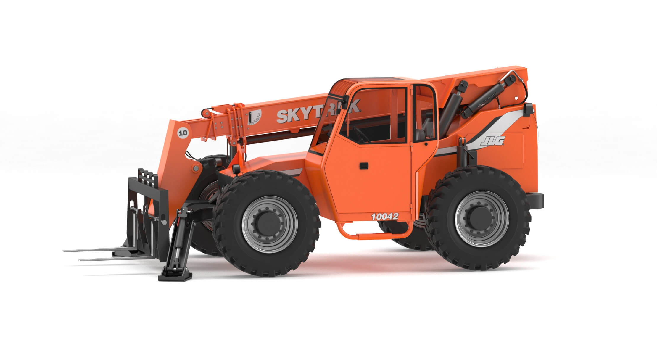 10042 SkyTrak Telehandler - 3D Model by frezzy