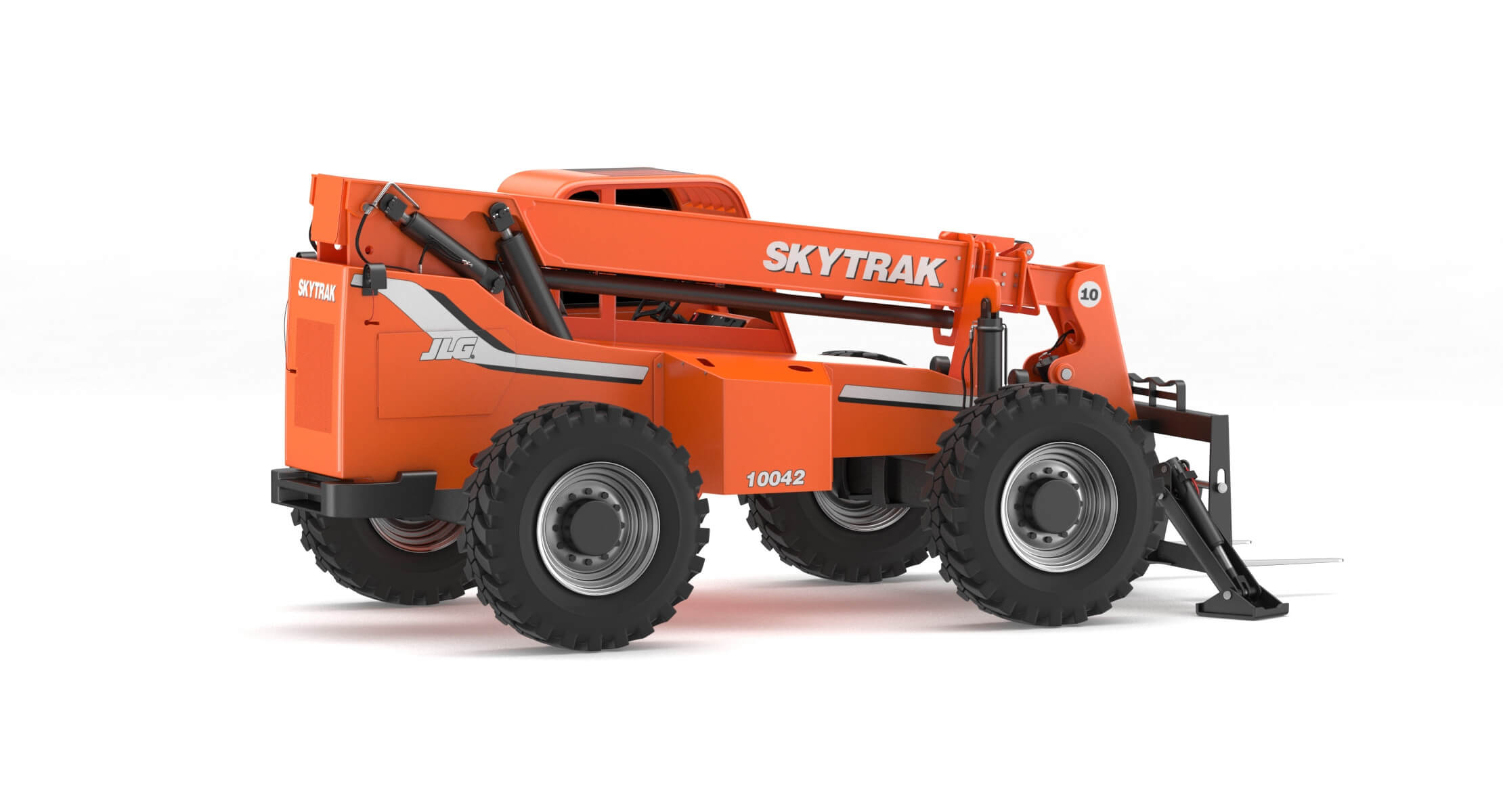 10042 SkyTrak Telehandler - 3D Model by frezzy