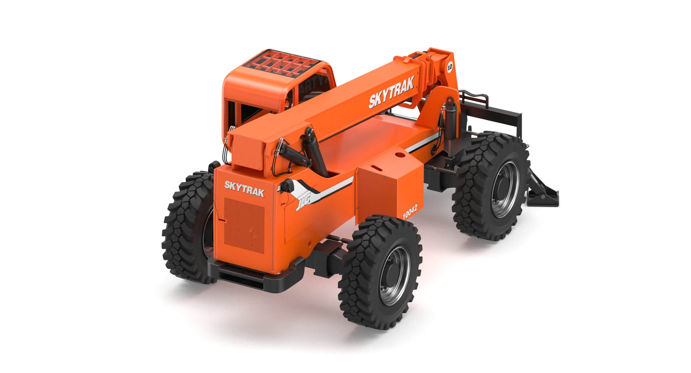 10042 SkyTrak Telehandler - 3D Model by frezzy