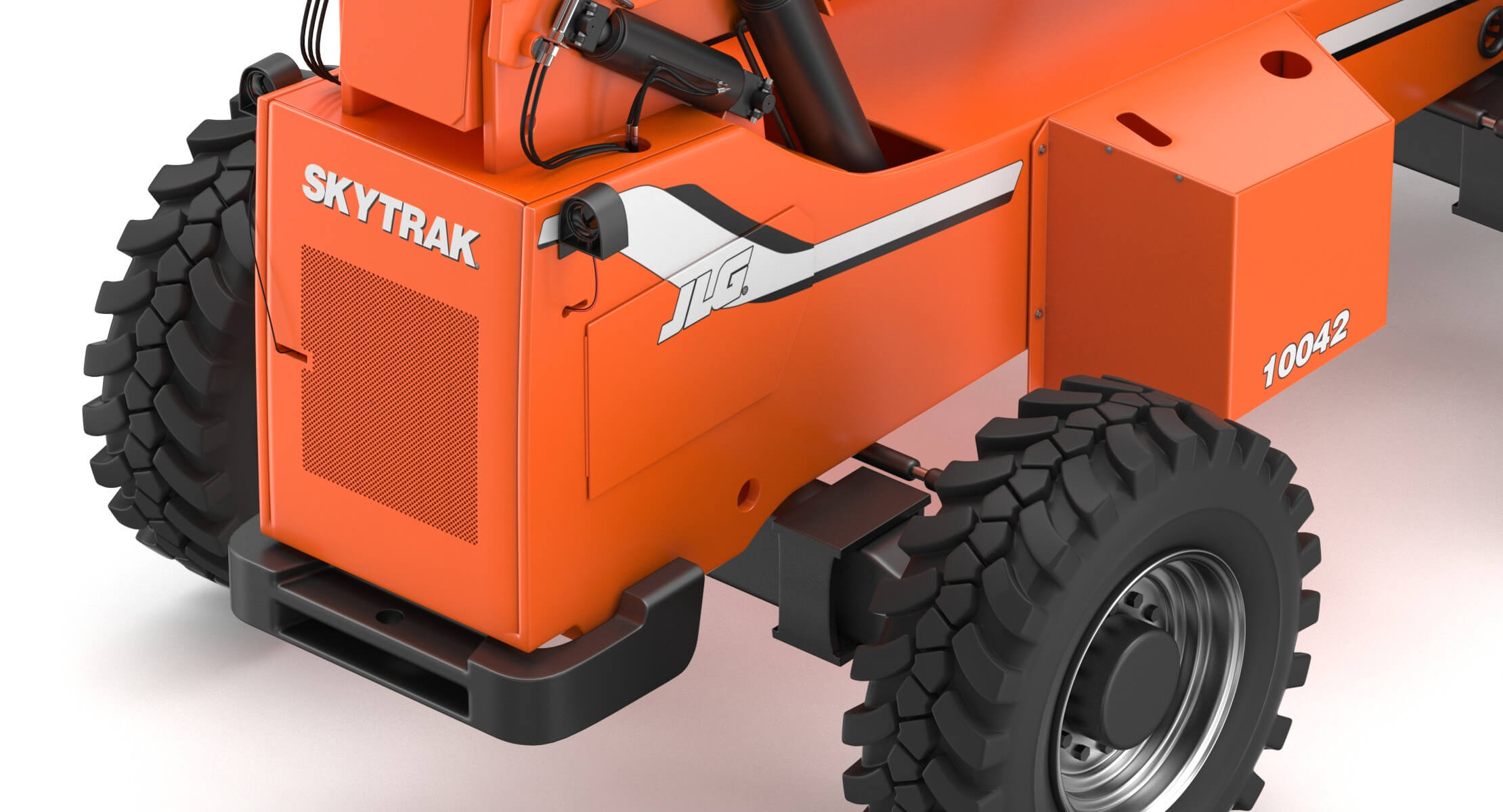 10042 SkyTrak Telehandler - 3D Model by frezzy