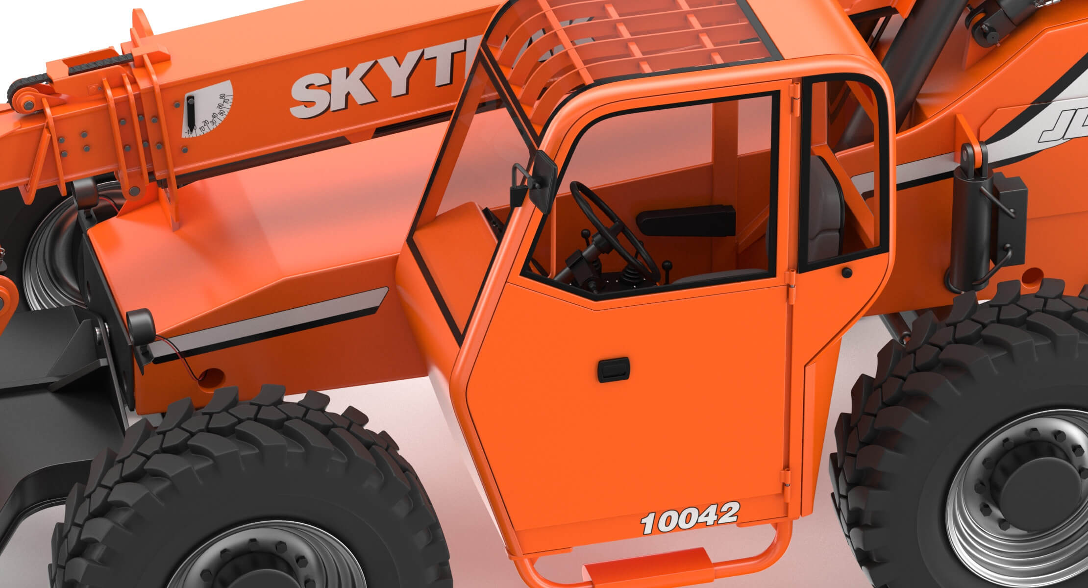 10042 SkyTrak Telehandler - 3D Model by frezzy