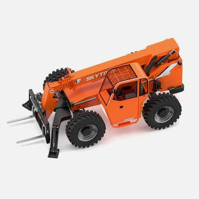 10042 SkyTrak Telehandler - 3D Model by frezzy
