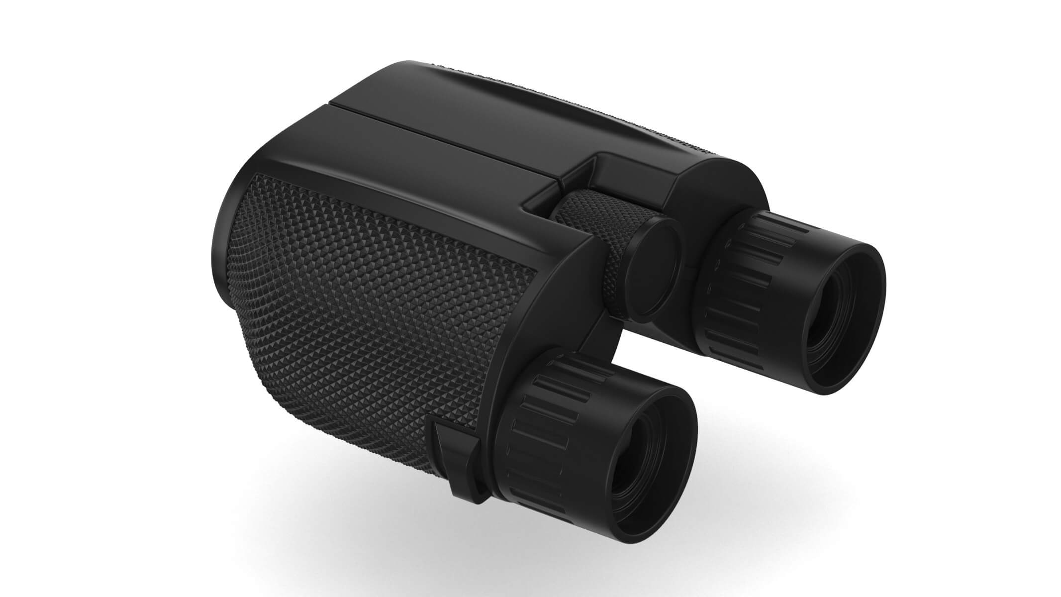 10x25mm Binocular - 3D Model by frezzy