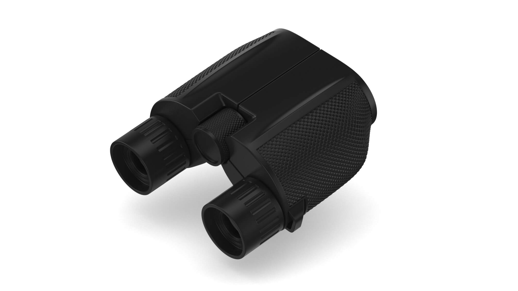 10x25mm Binocular - 3D Model by frezzy