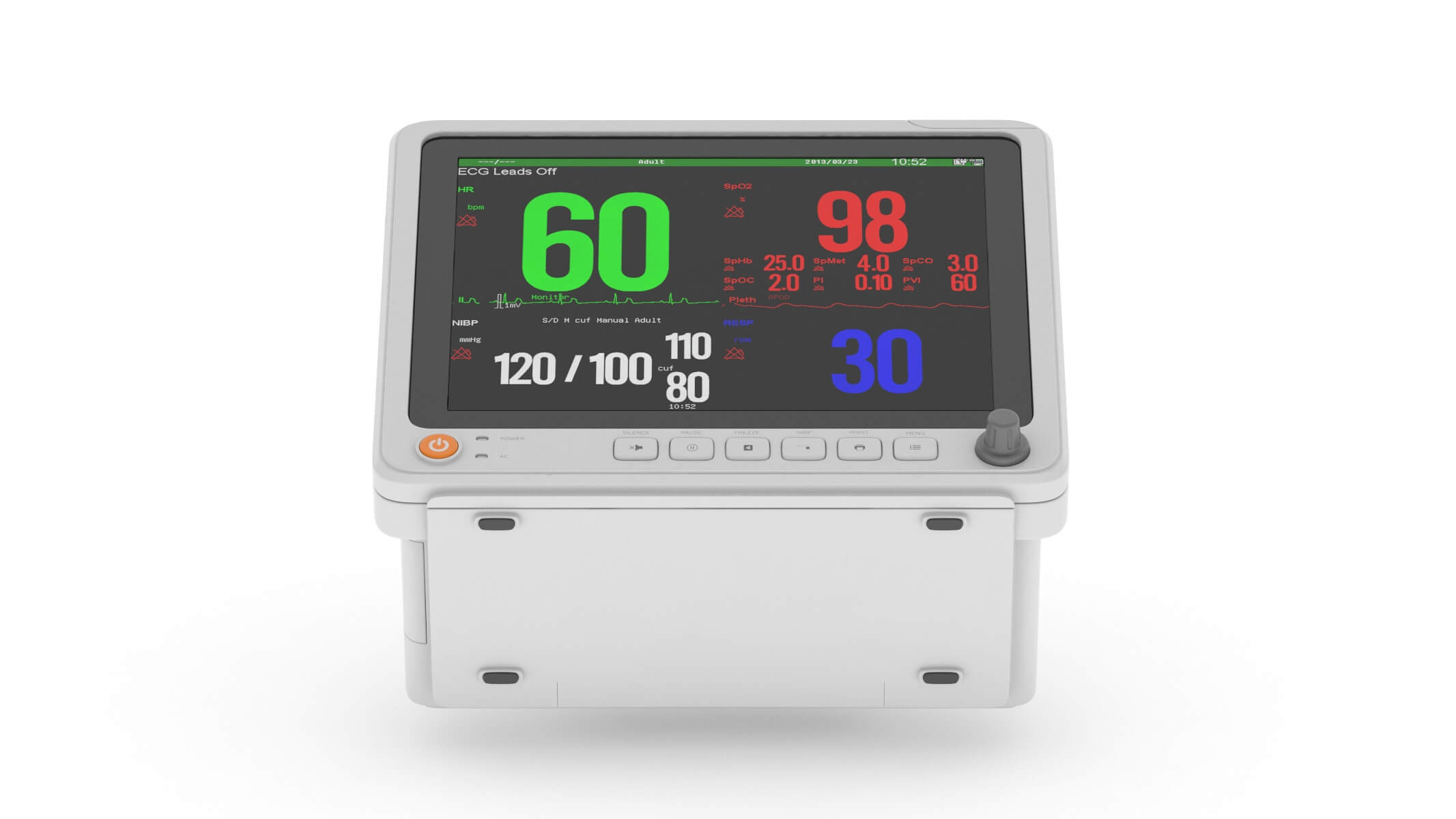 12 Inch Patient Monitor - 3D Model by frezzy