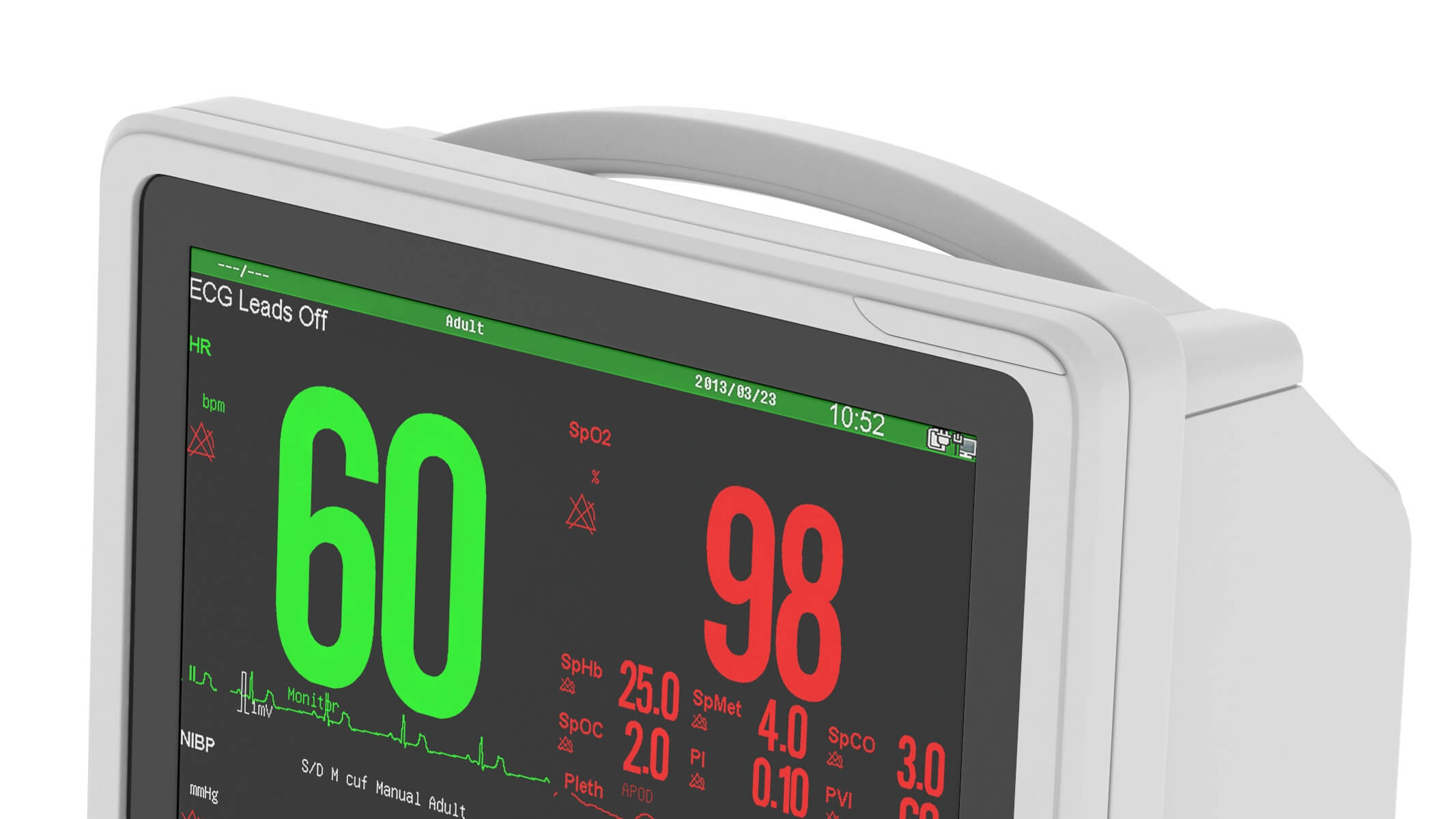 12 Inch Patient Monitor - 3D Model by frezzy