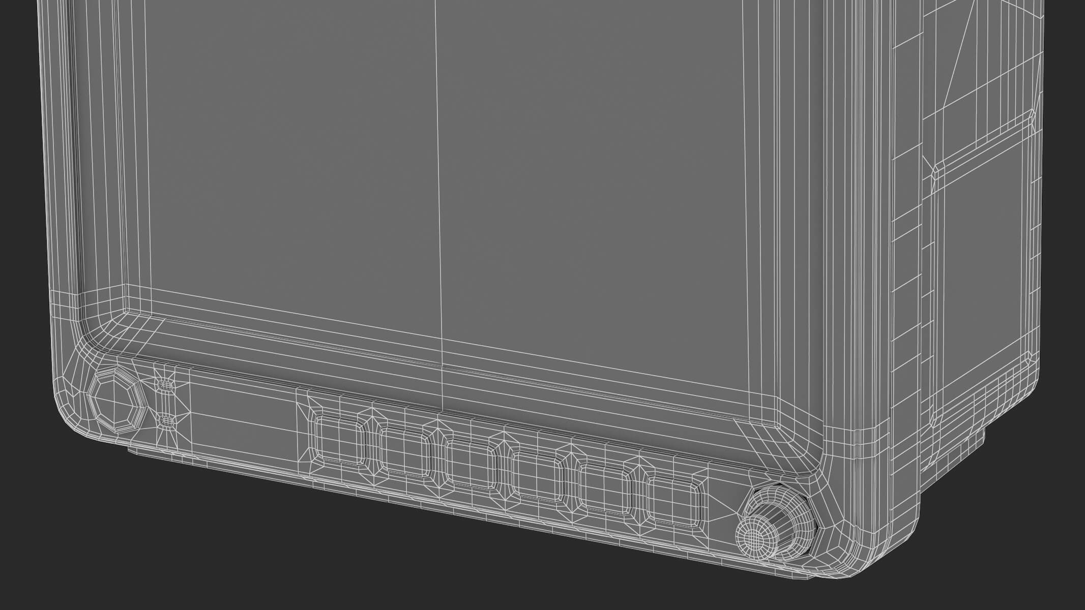 12 Inch Patient Monitor - 3D Model by frezzy