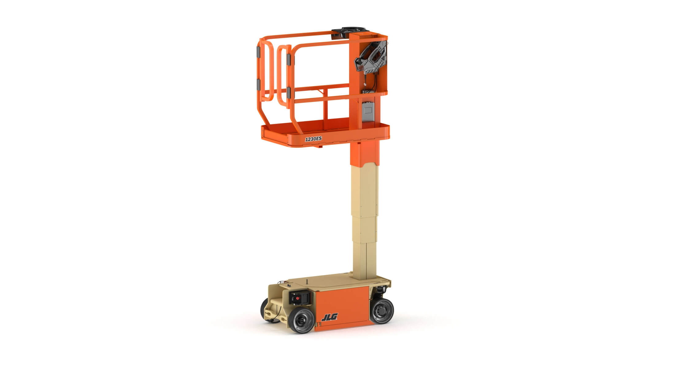 1230ES Driveable Vertical Mast Lift - 3D Model by frezzy