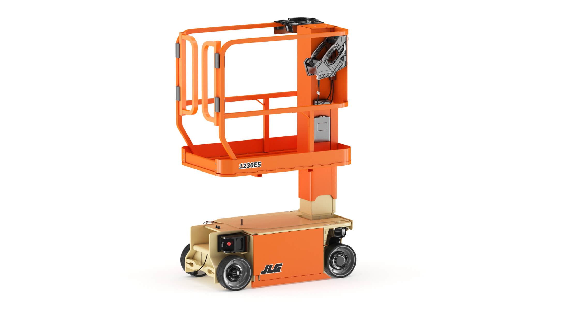 1230ES Driveable Vertical Mast Lift - 3D Model by frezzy