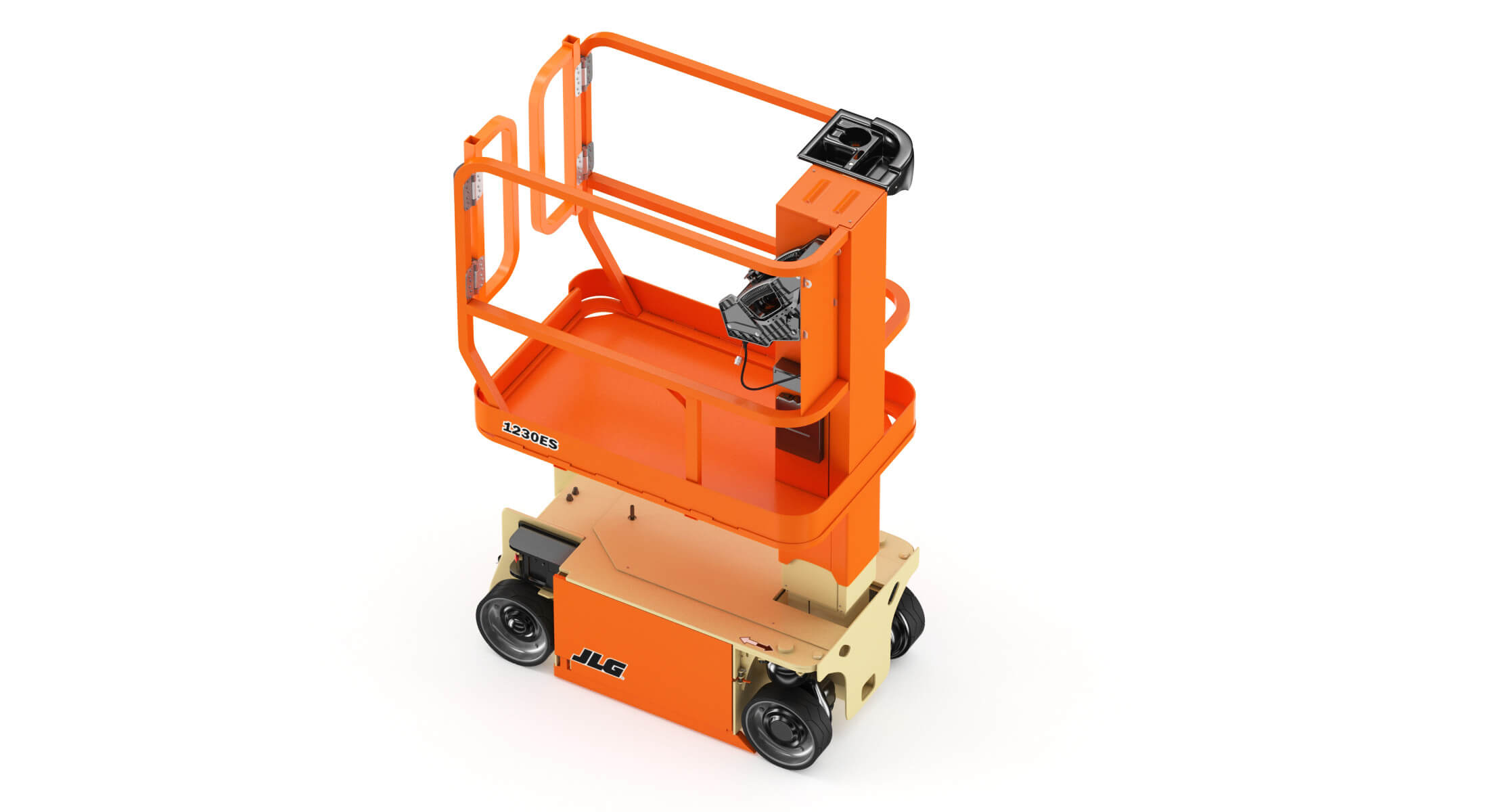 1230ES Driveable Vertical Mast Lift - 3D Model by frezzy