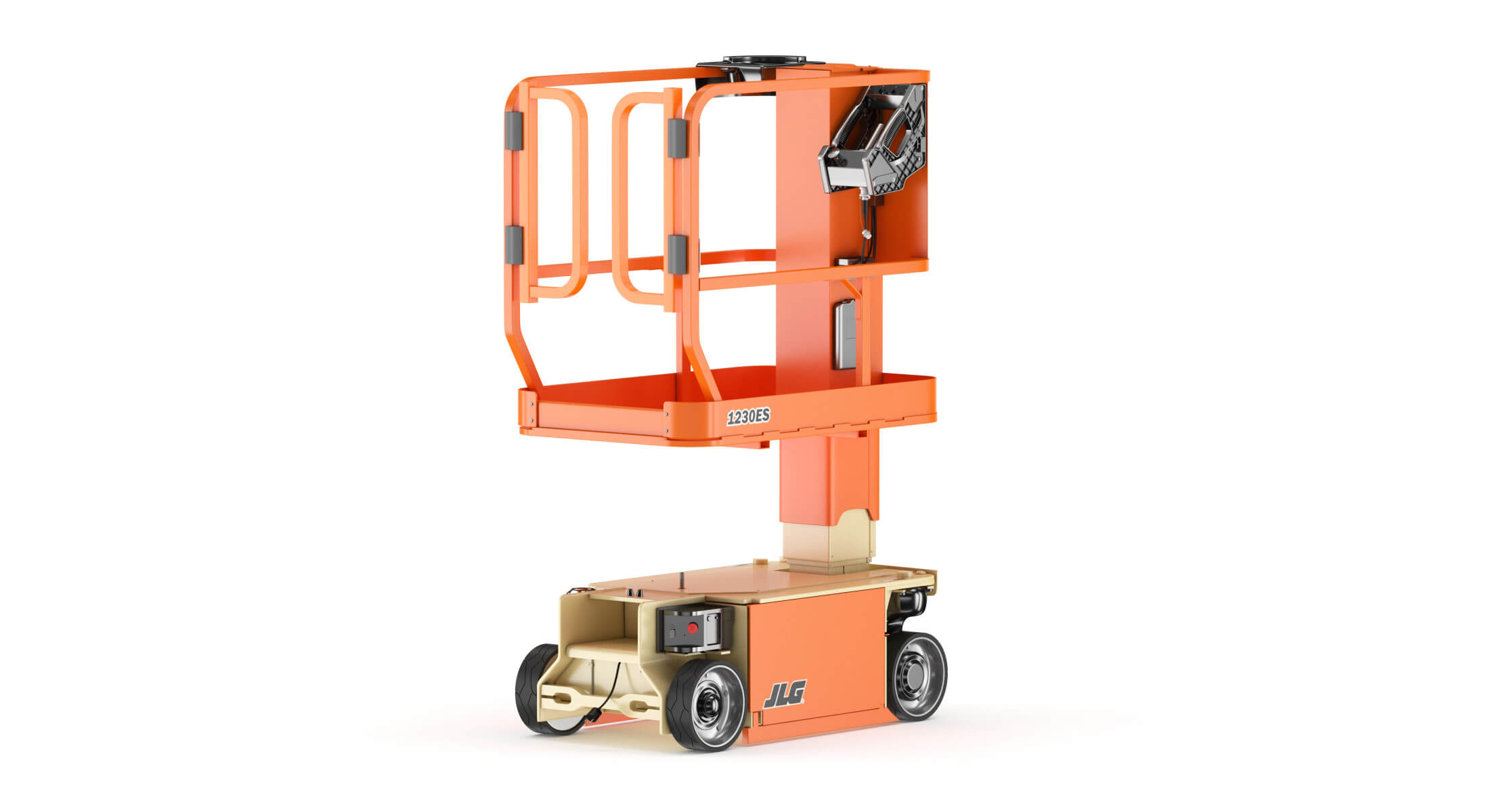 1230ES Driveable Vertical Mast Lift - 3D Model by frezzy