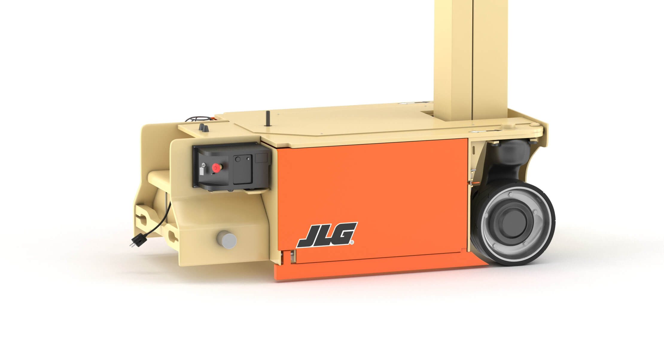 1230ES Driveable Vertical Mast Lift - 3D Model by frezzy