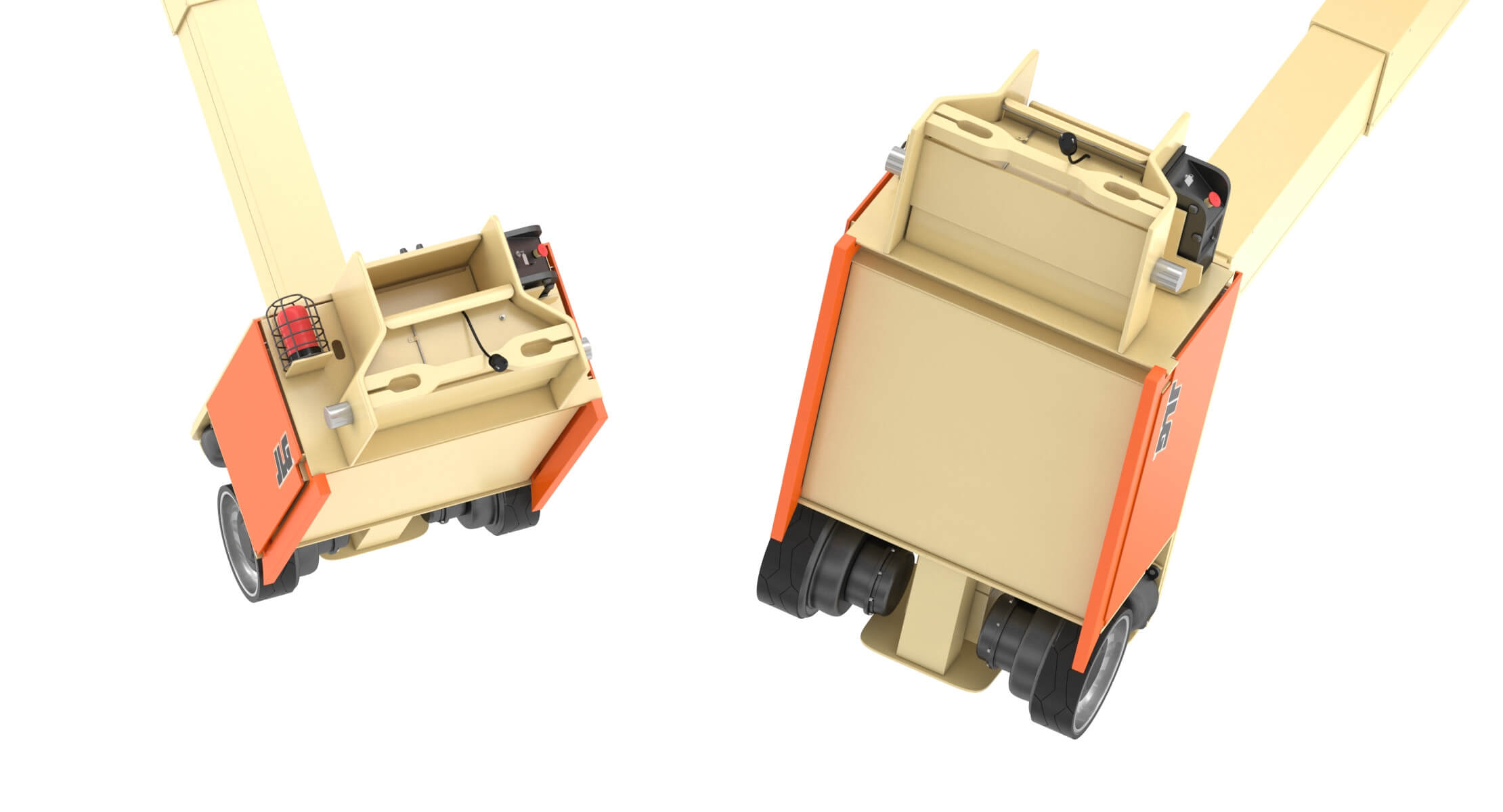 1230ES Driveable Vertical Mast Lift - 3D Model by frezzy