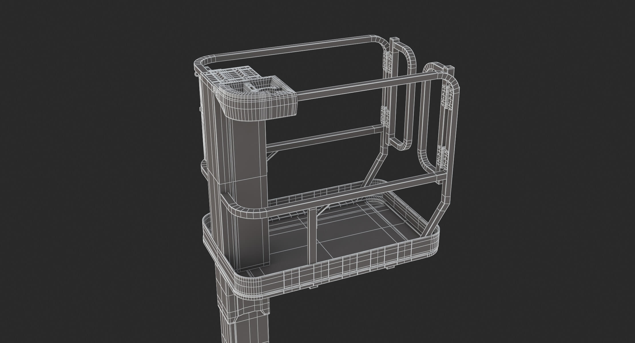 1230ES Driveable Vertical Mast Lift - 3D Model by frezzy