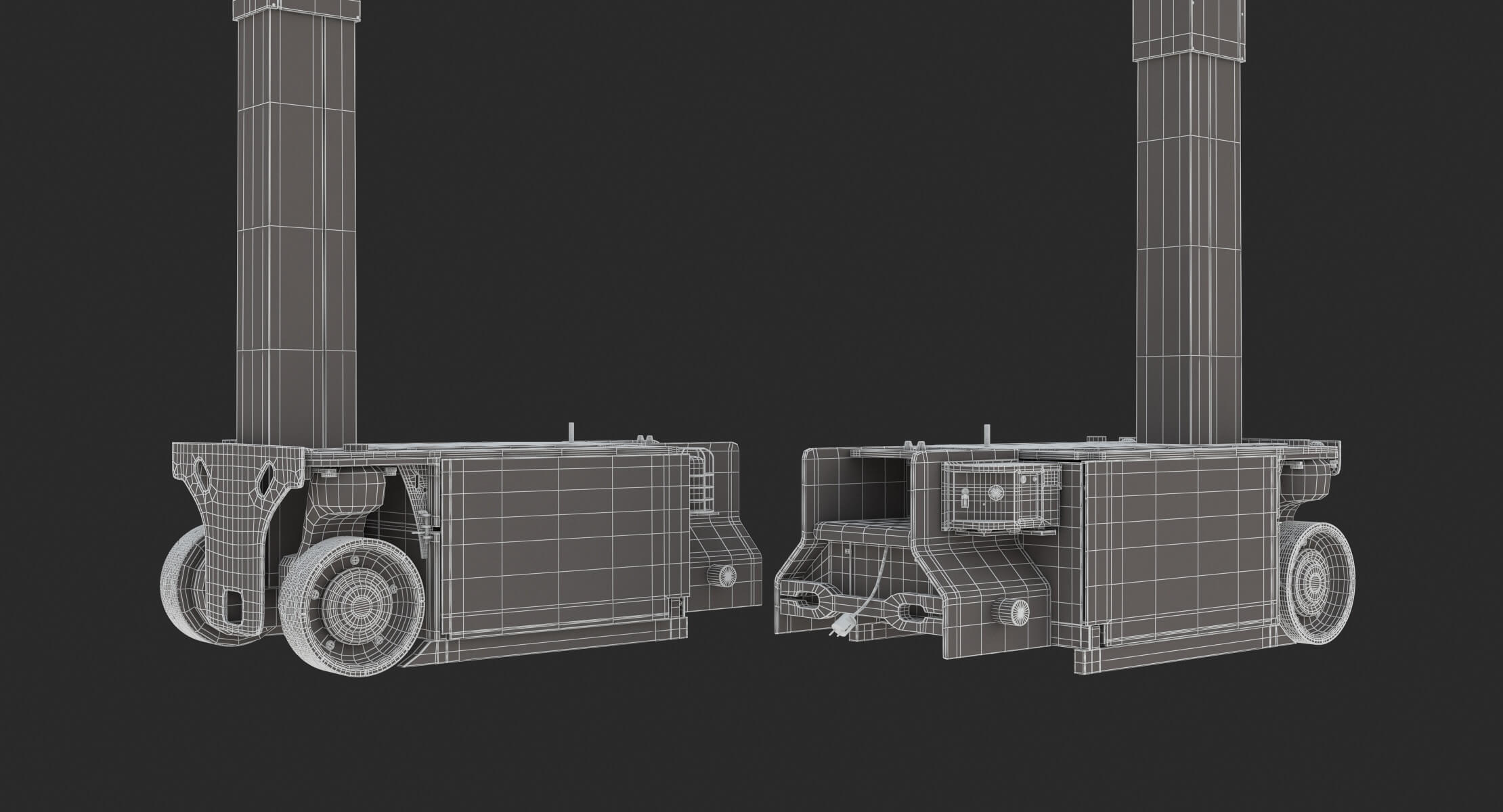 1230ES Driveable Vertical Mast Lift - 3D Model by frezzy