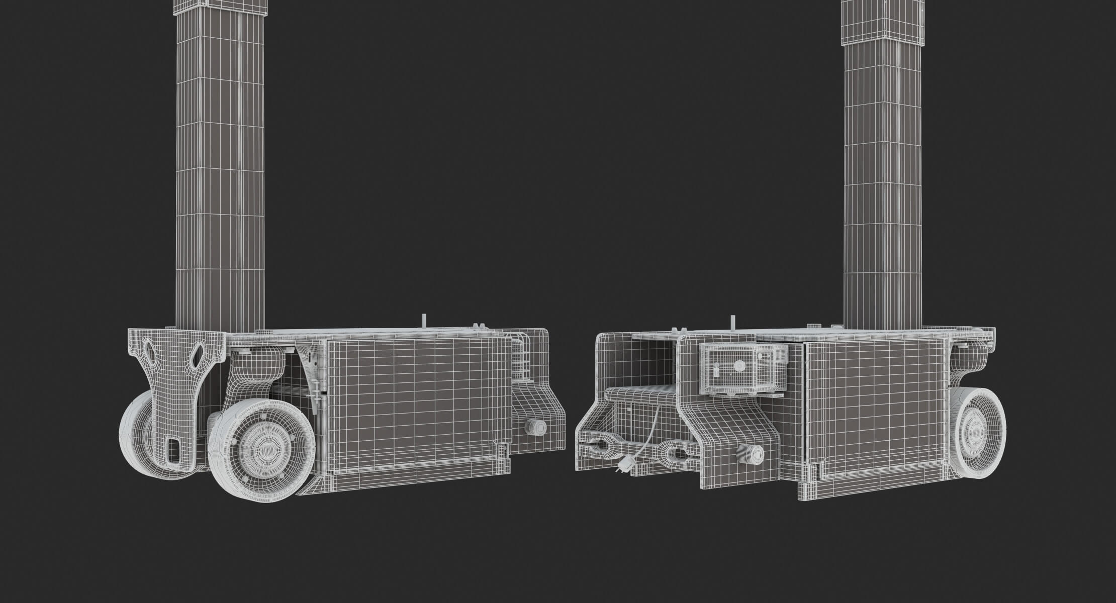 1230ES Driveable Vertical Mast Lift - 3D Model by frezzy