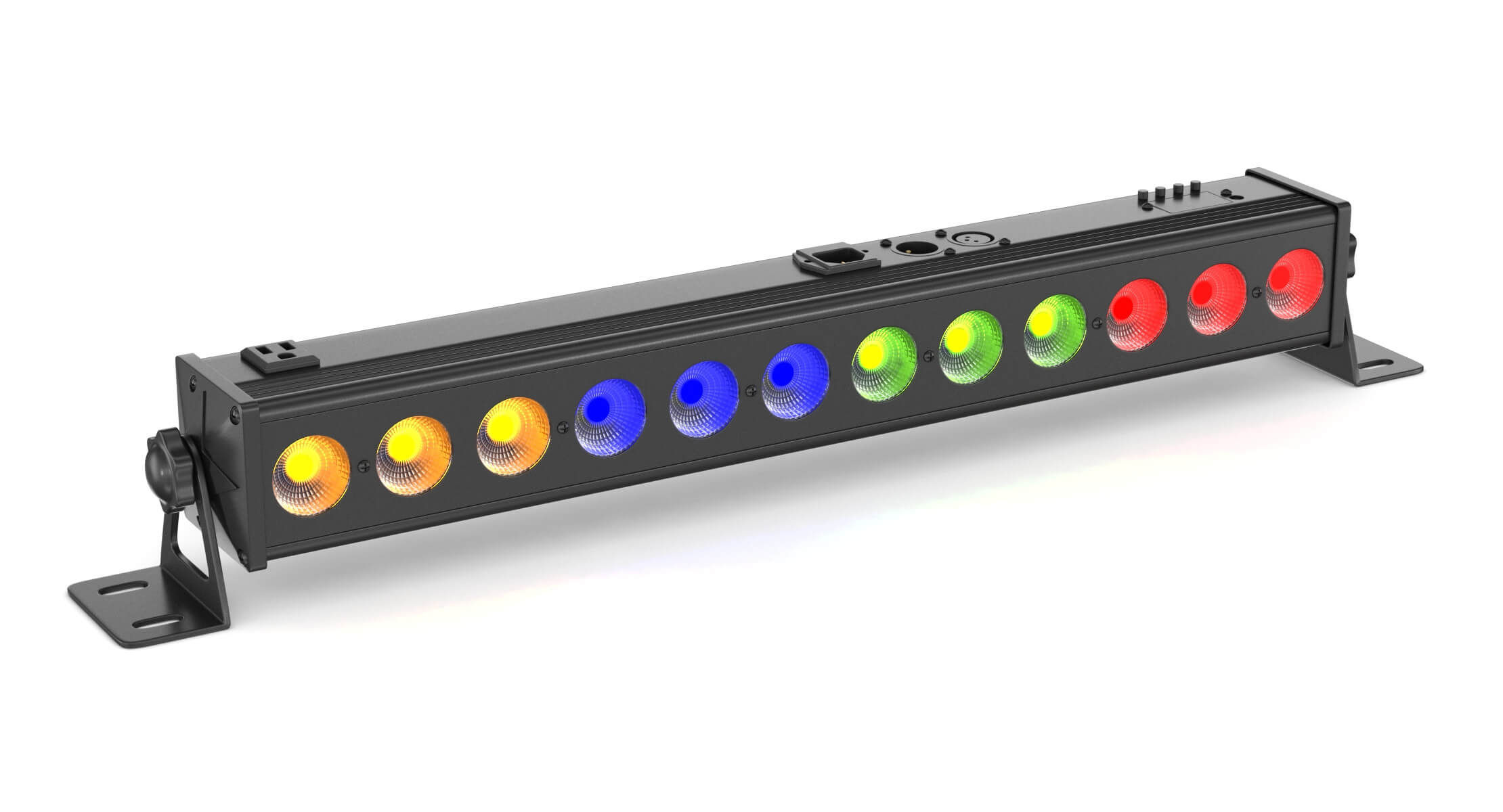 12 LED Stage Wash Lights - 3D Model by frezzy