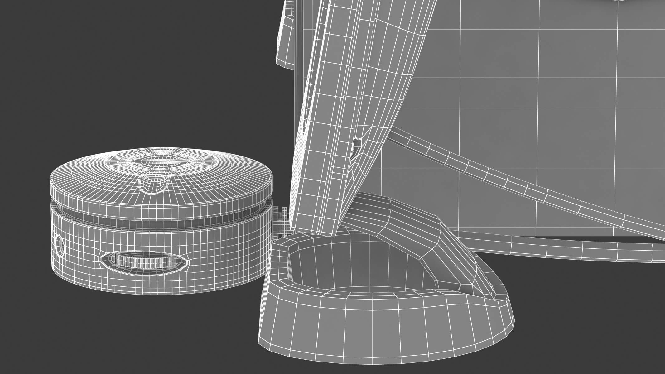 2.1 Speaker Sound System With Subwoofer and Control Pod - 3D Model by ...