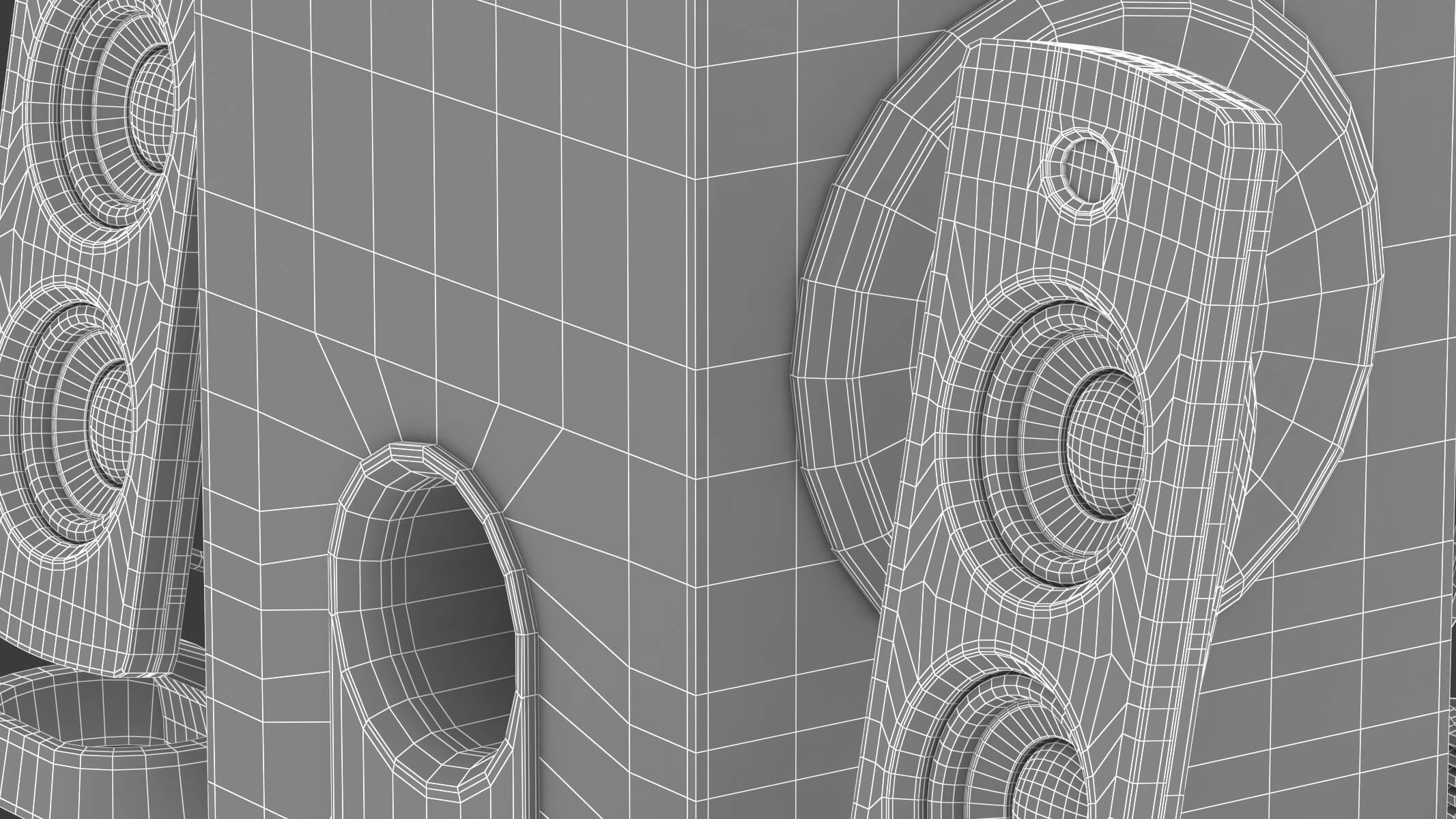 2.1 Speaker Sound System With Subwoofer and Control Pod - 3D Model by ...