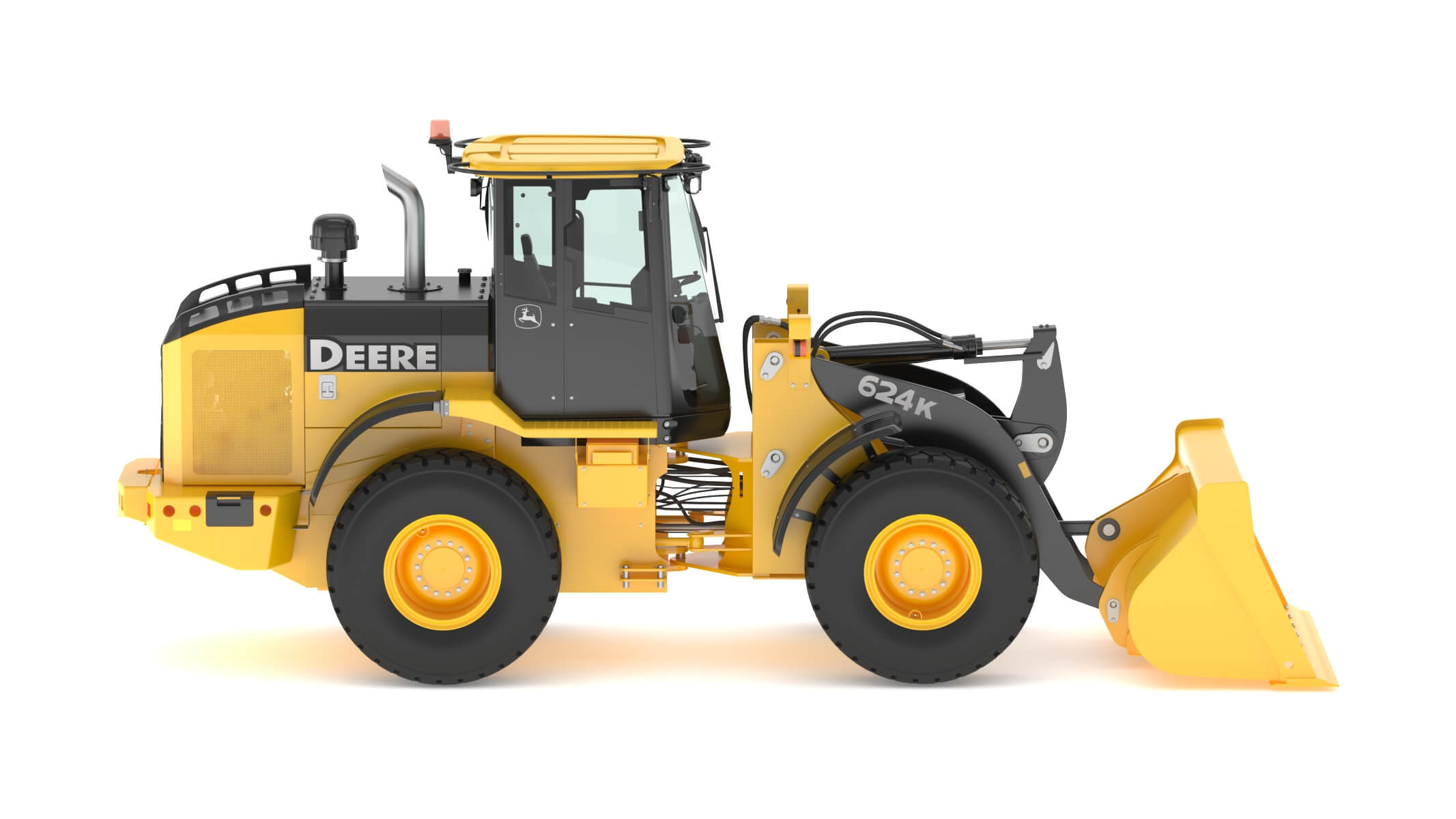 2010 John Deere 624K Wheel Loader - 3D Model by frezzy