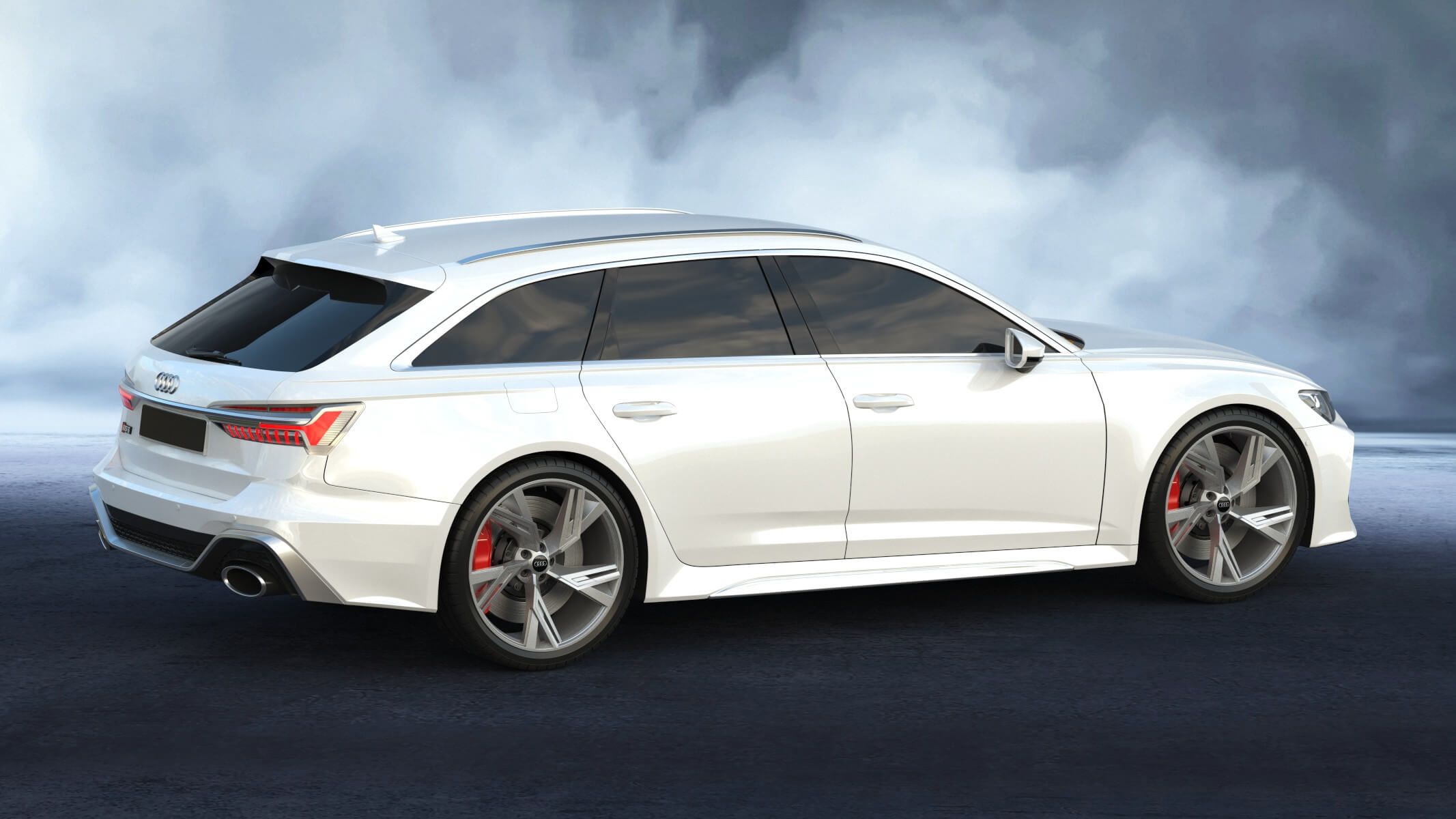 2020 Audi RS6 Avant - 3D Model by frezzy