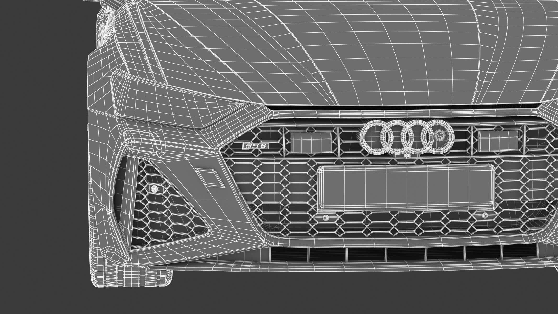 2020 Audi RS6 Avant - 3D Model by frezzy