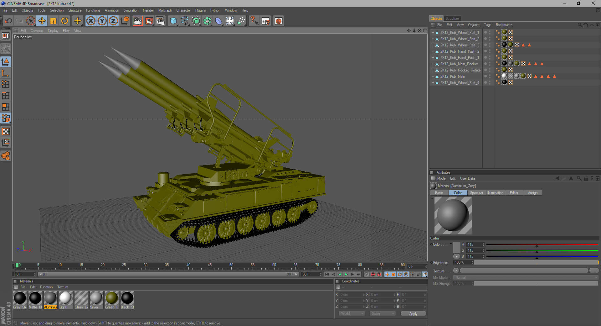 2K12 Kub - 3D Model by frezzy
