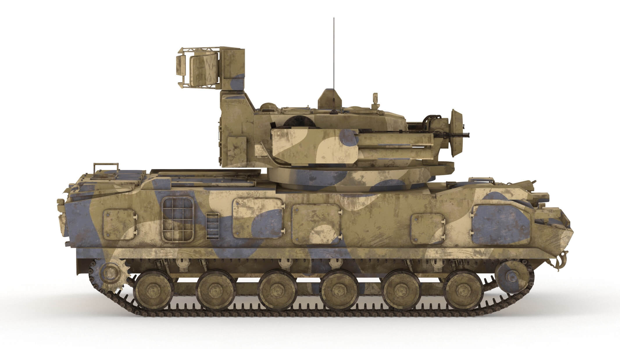 2K22 Tunguska - 3D Model by frezzy