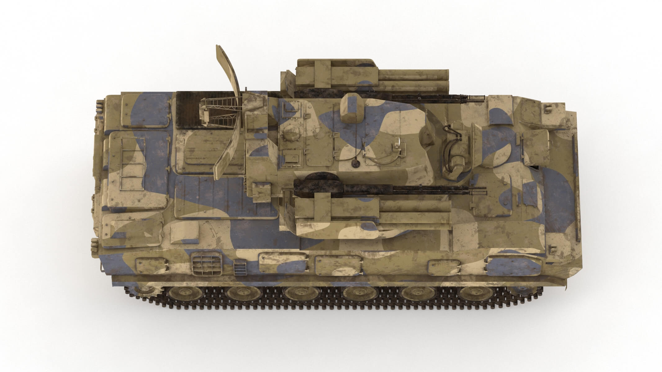 2K22 Tunguska - 3D Model by frezzy