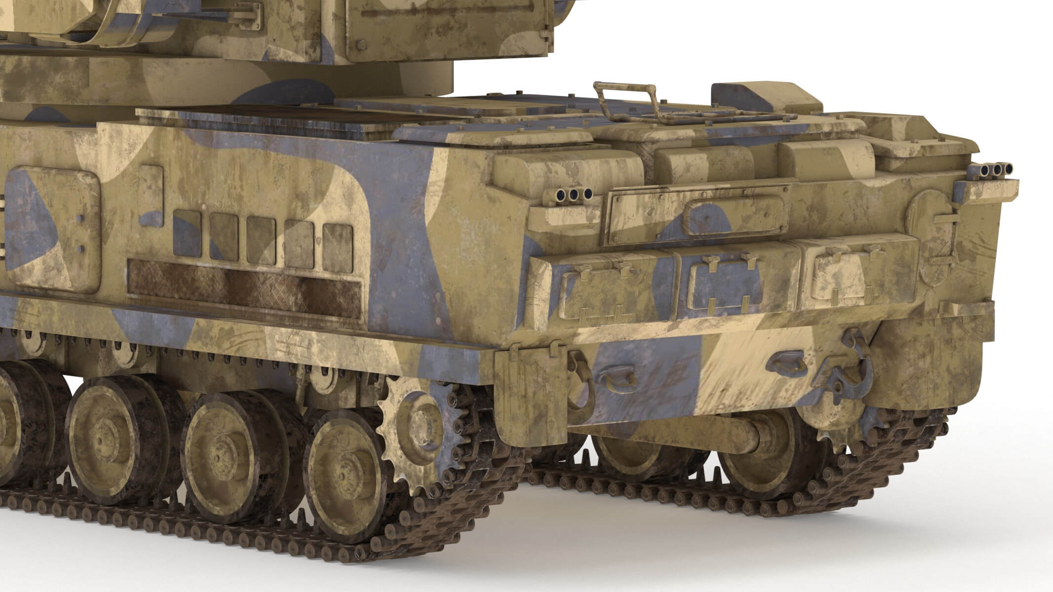 2K22 Tunguska - 3D Model by frezzy