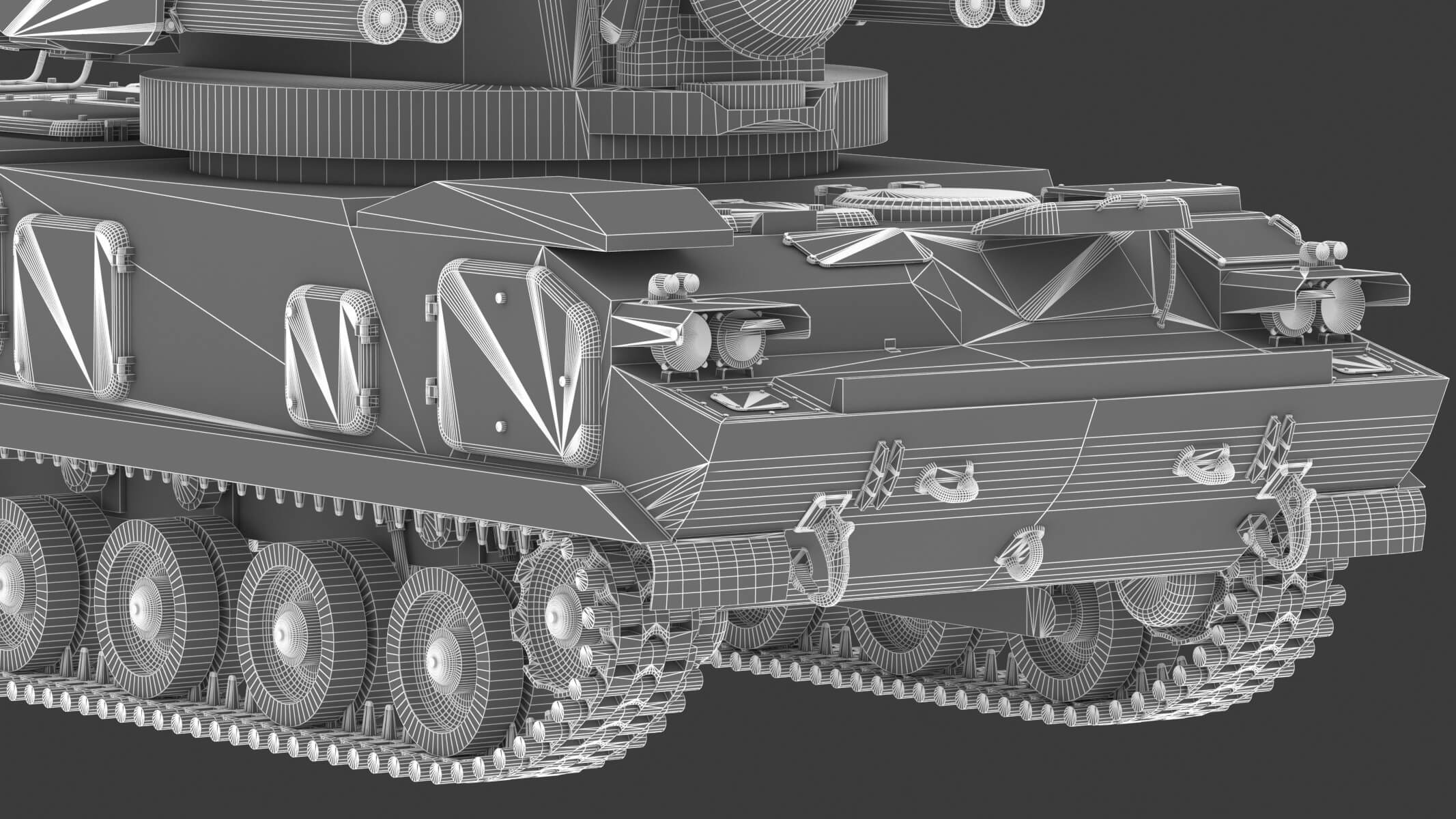 2K22 Tunguska - 3D Model by frezzy