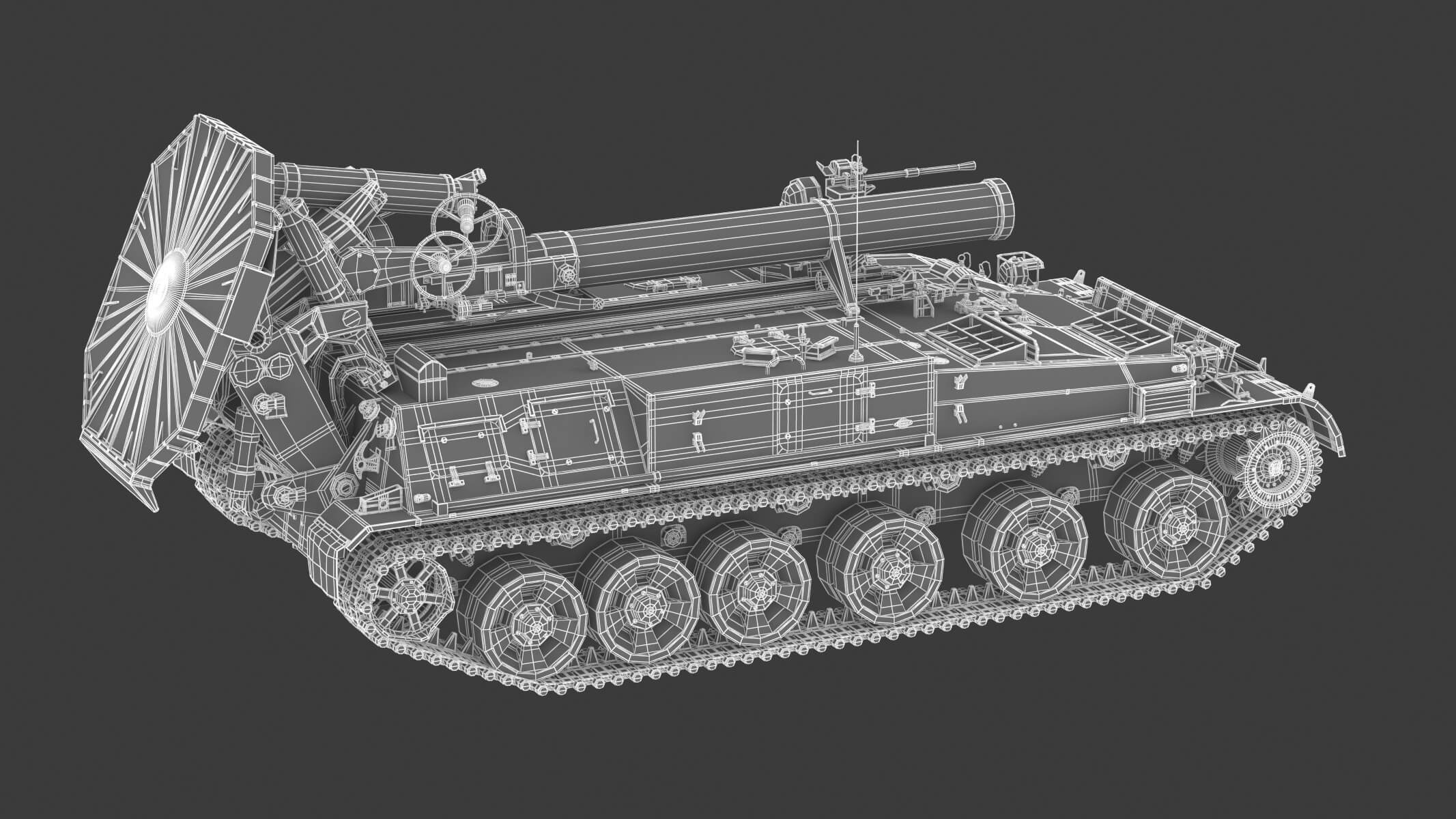 2S4 Tyulpan - 3D Model by frezzy