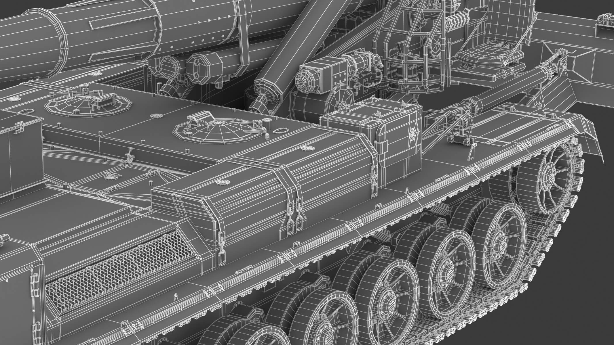 2S7 Pion - 3D Model by frezzy