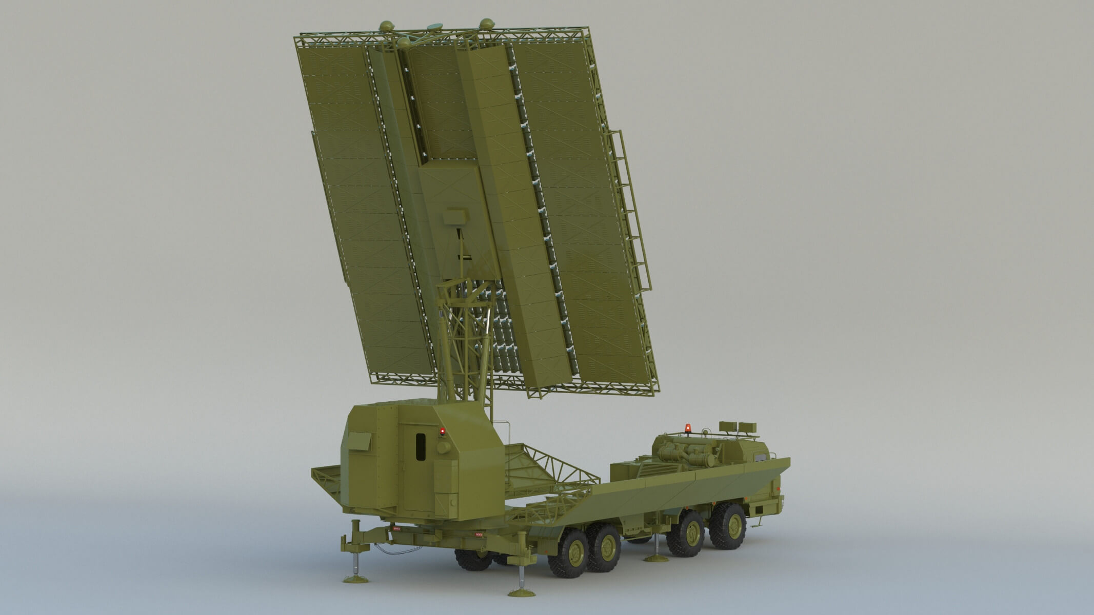 55Zh6Me Nebo M Rlm-De L-Band Radar System 3D Model by frezzy