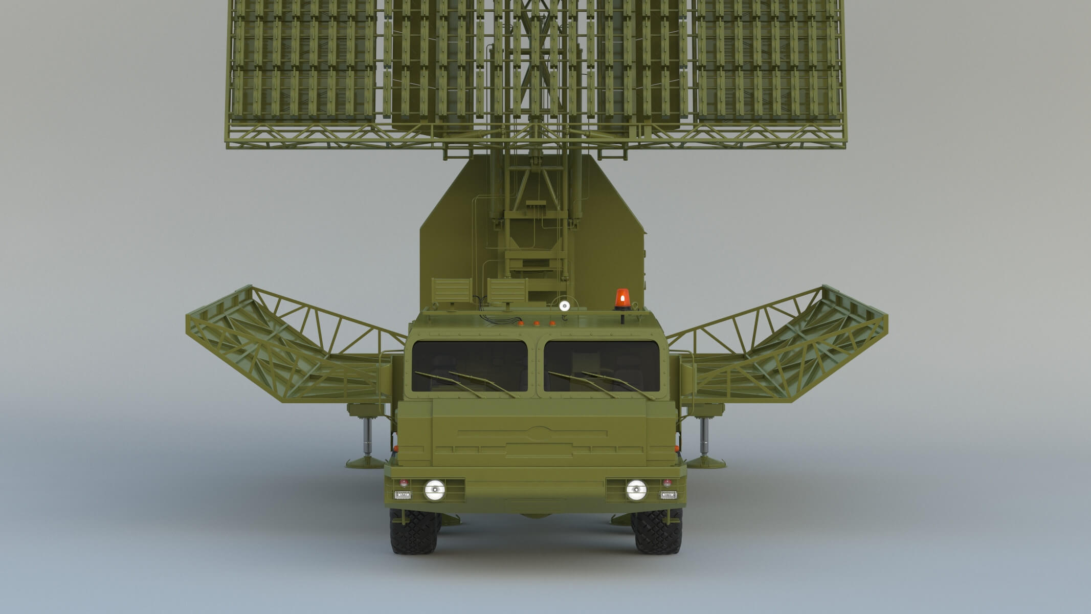 55Zh6Me Nebo M Rlm-De L-Band Radar System 3D Model by frezzy