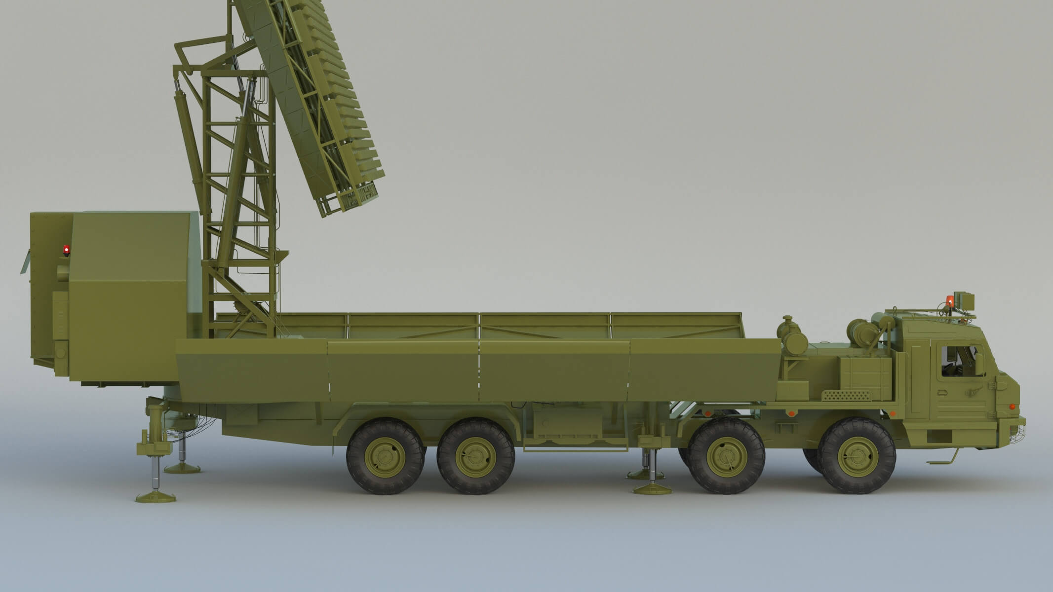 55Zh6Me Nebo M Rlm-De L-Band Radar System 3D Model by frezzy