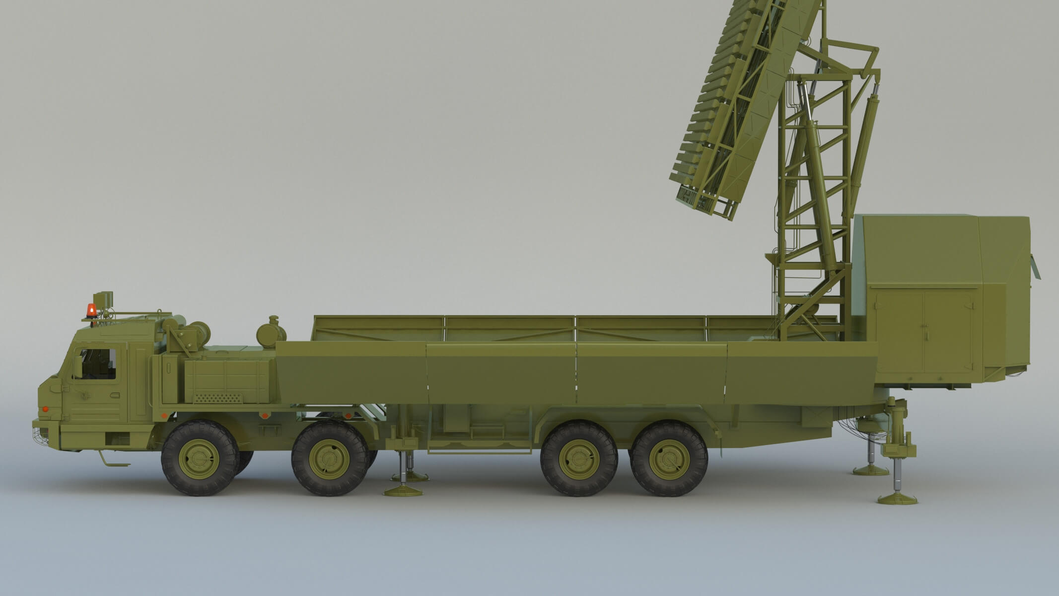 55Zh6Me Nebo M Rlm-De L-Band Radar System 3D Model by frezzy