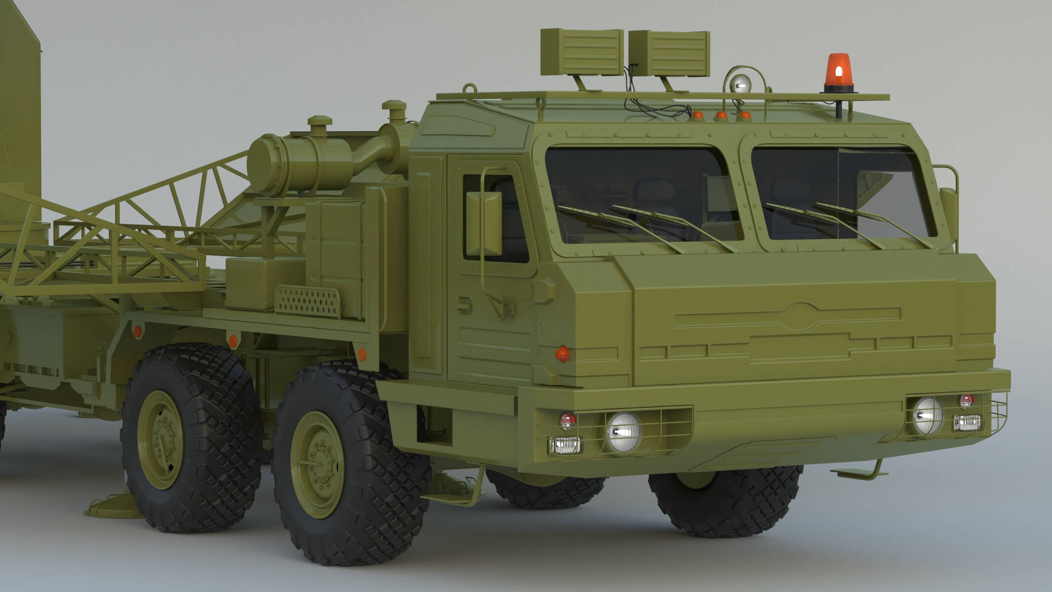 55Zh6Me Nebo M Rlm-De L-Band Radar System 3D Model by frezzy