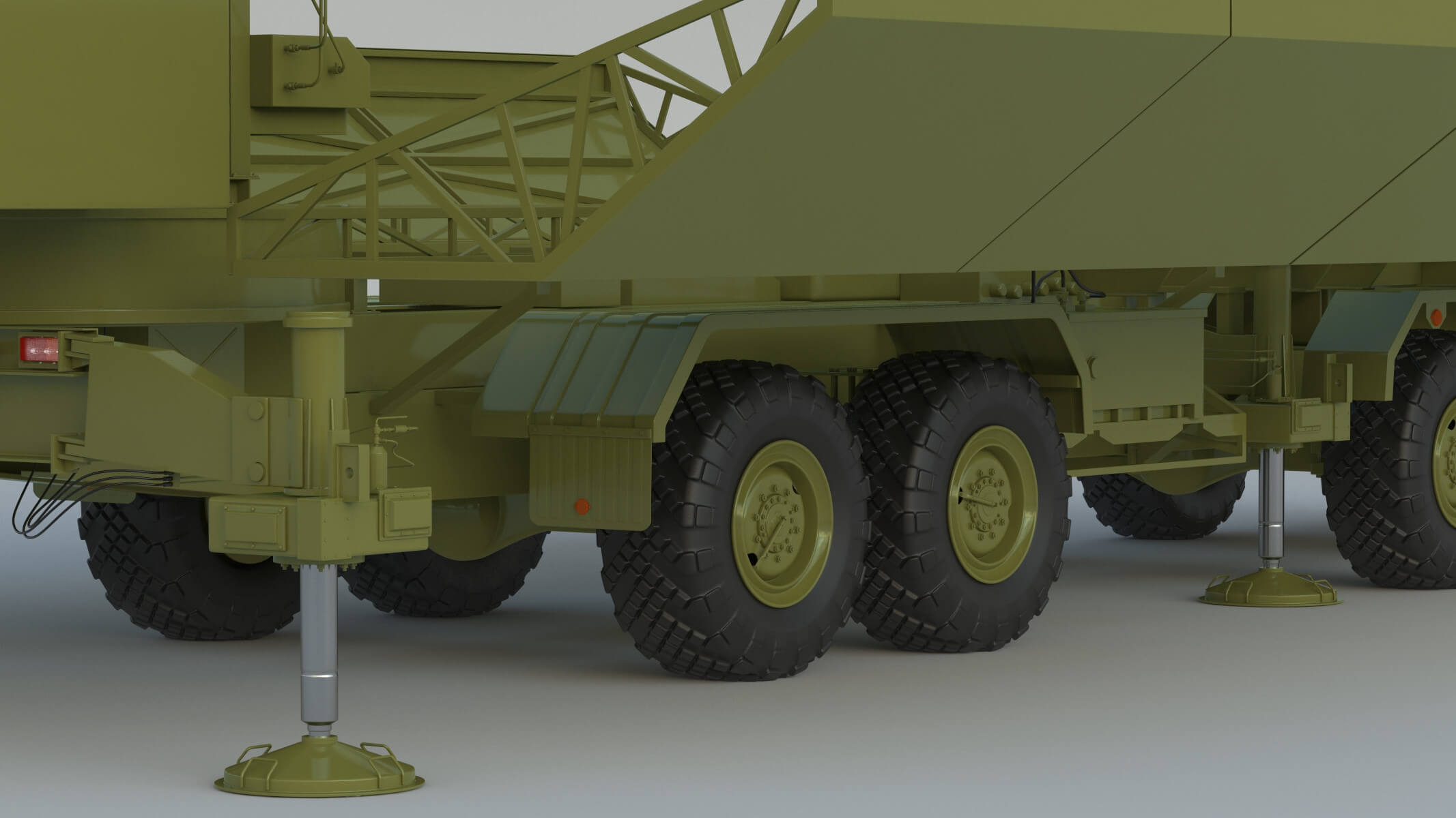 55Zh6Me Nebo M Rlm-De L-Band Radar System 3D Model by frezzy