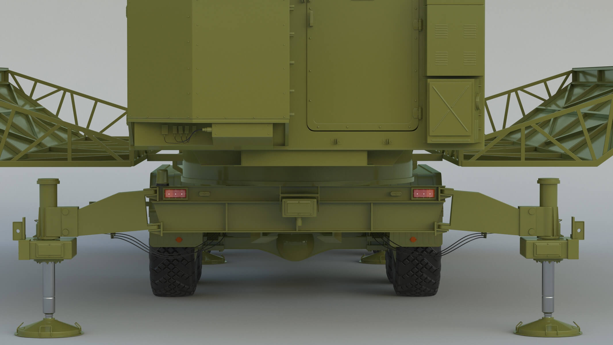 55Zh6Me Nebo M Rlm-De L-Band Radar System 3D Model by frezzy