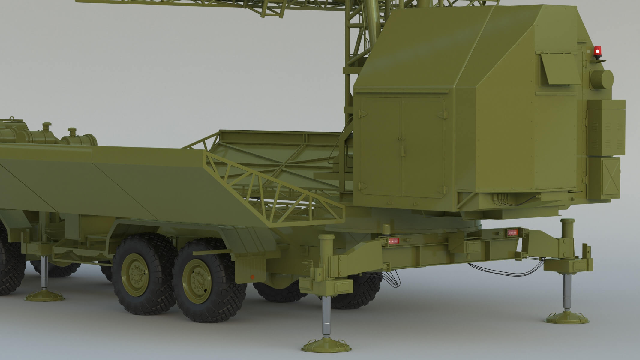 55Zh6Me Nebo M Rlm-De L-Band Radar System 3D Model by frezzy