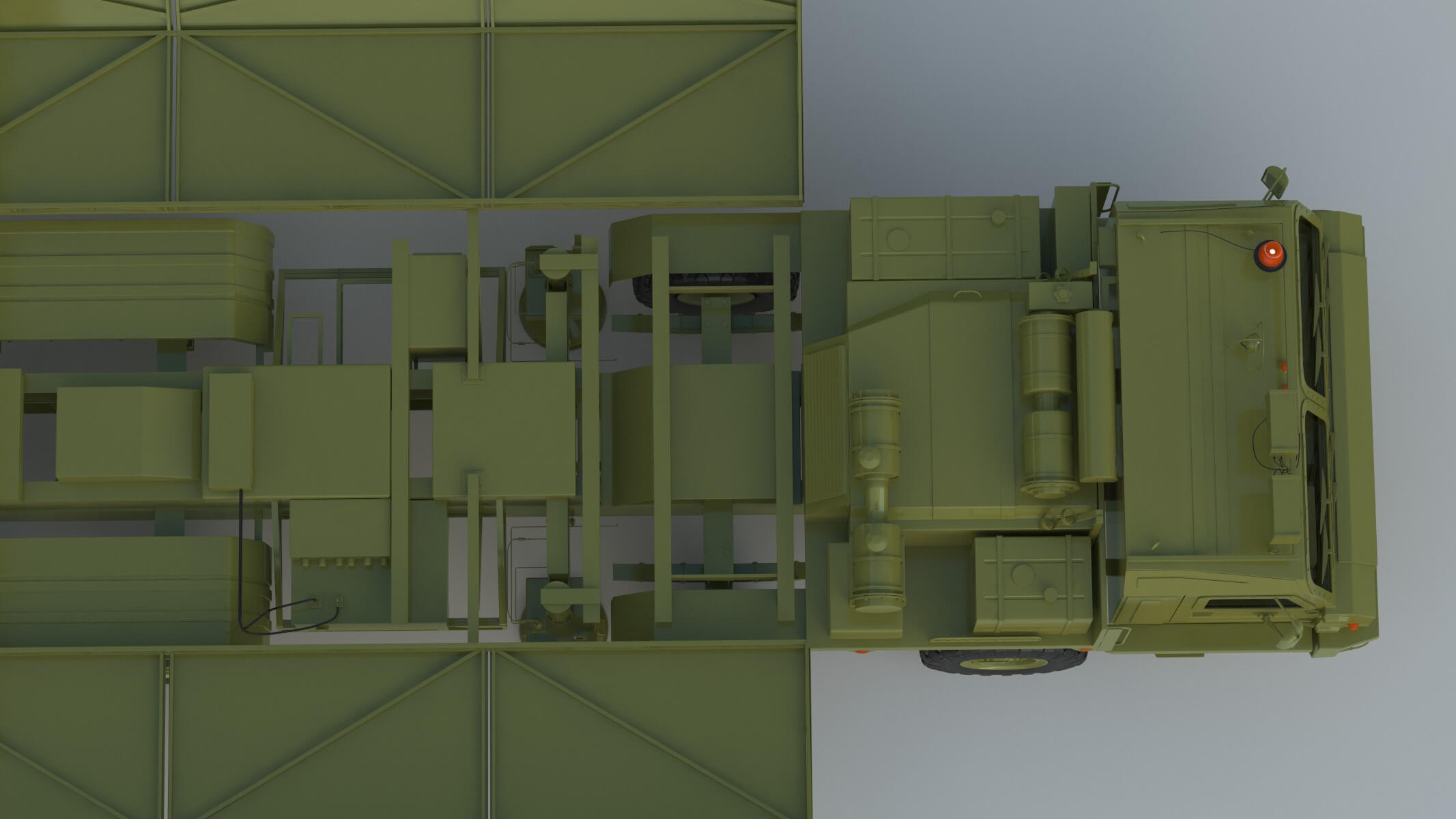 55Zh6Me Nebo M Rlm-De L-Band Radar System 3D Model by frezzy