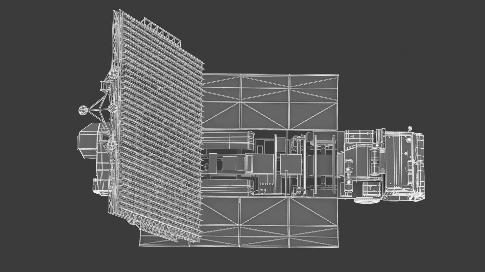 55Zh6Me Nebo M Rlm-De L-Band Radar System 3D Model by frezzy