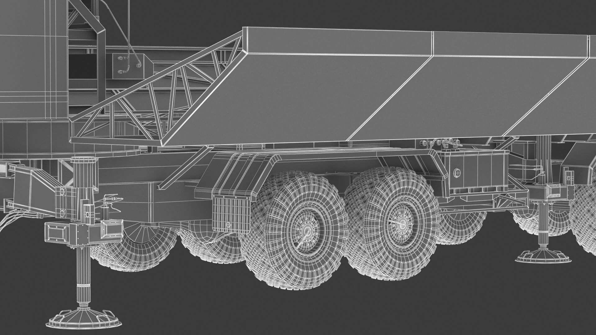 55Zh6Me Nebo M Rlm-De L-Band Radar System 3D Model by frezzy