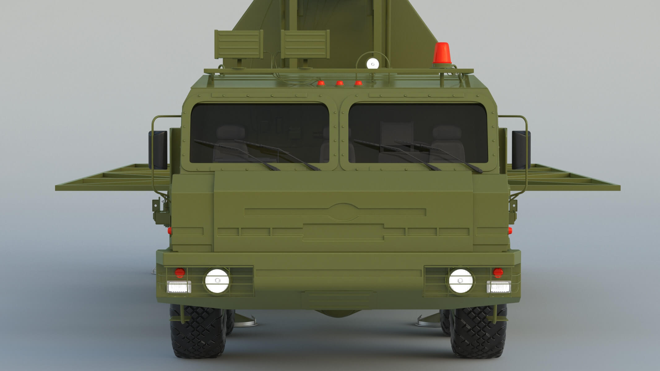 55Zh6ME Nebo M RLM-Me VHF-Band Radar System 3D Model by frezzy