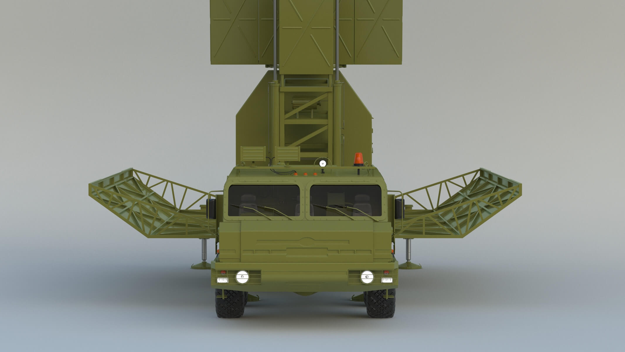 55Zh6Me Nebo M RLM-S L-Band Radar System 3D Model by frezzy
