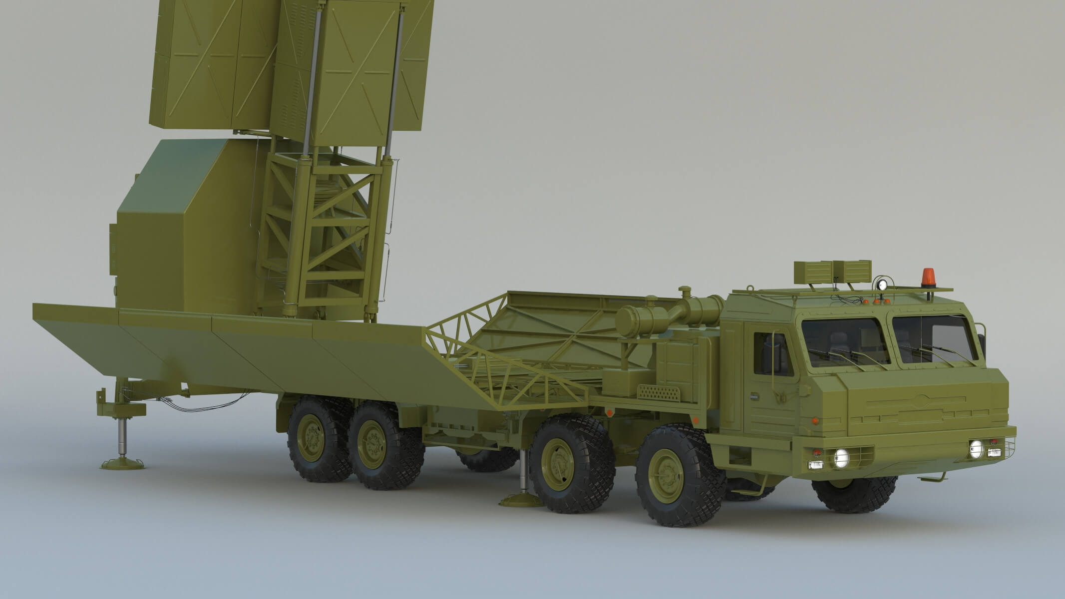 55Zh6Me Nebo M RLM-S L-Band Radar System 3D Model by frezzy