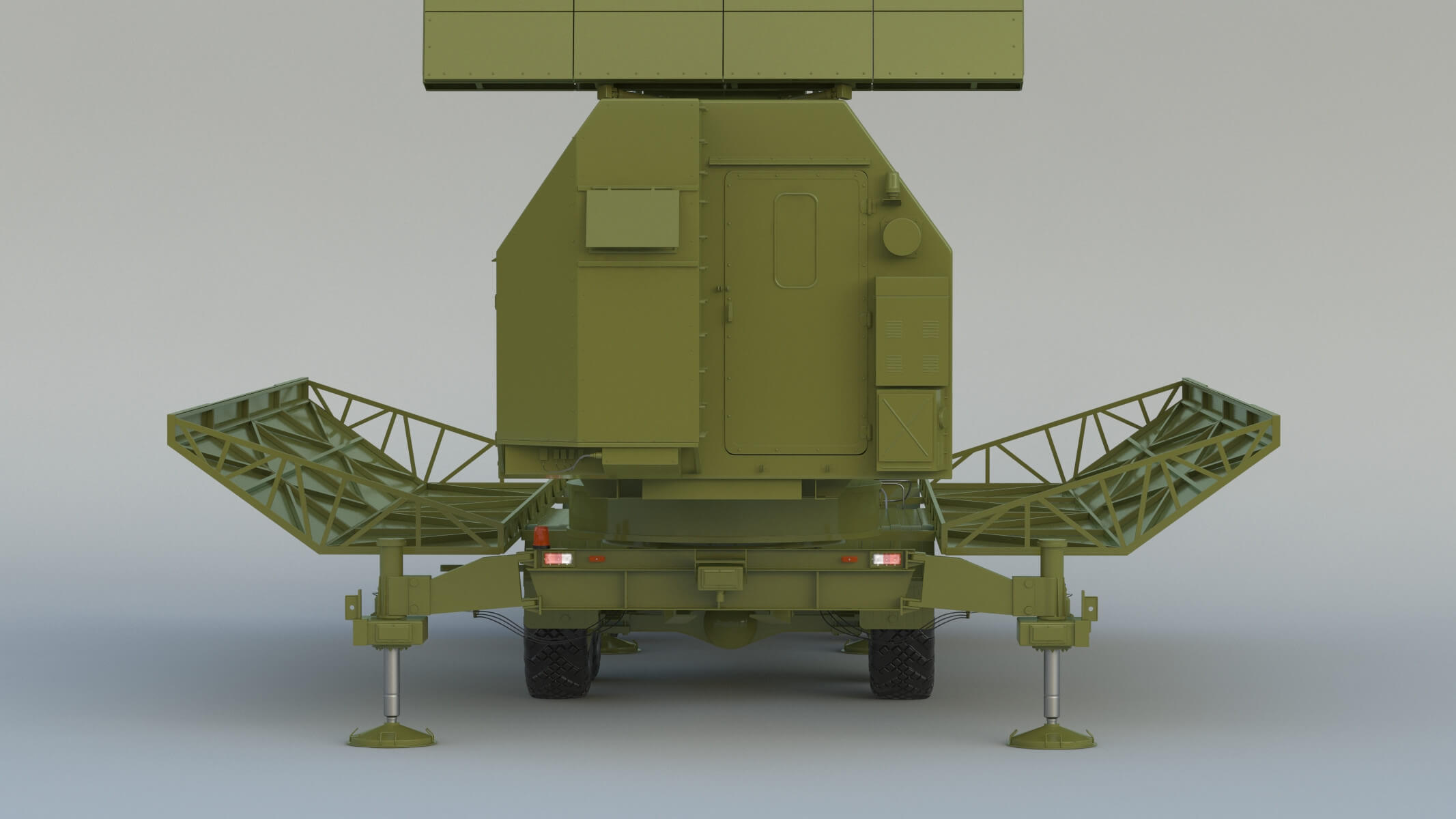 55Zh6Me Nebo M RLM-S L-Band Radar System 3D Model by frezzy