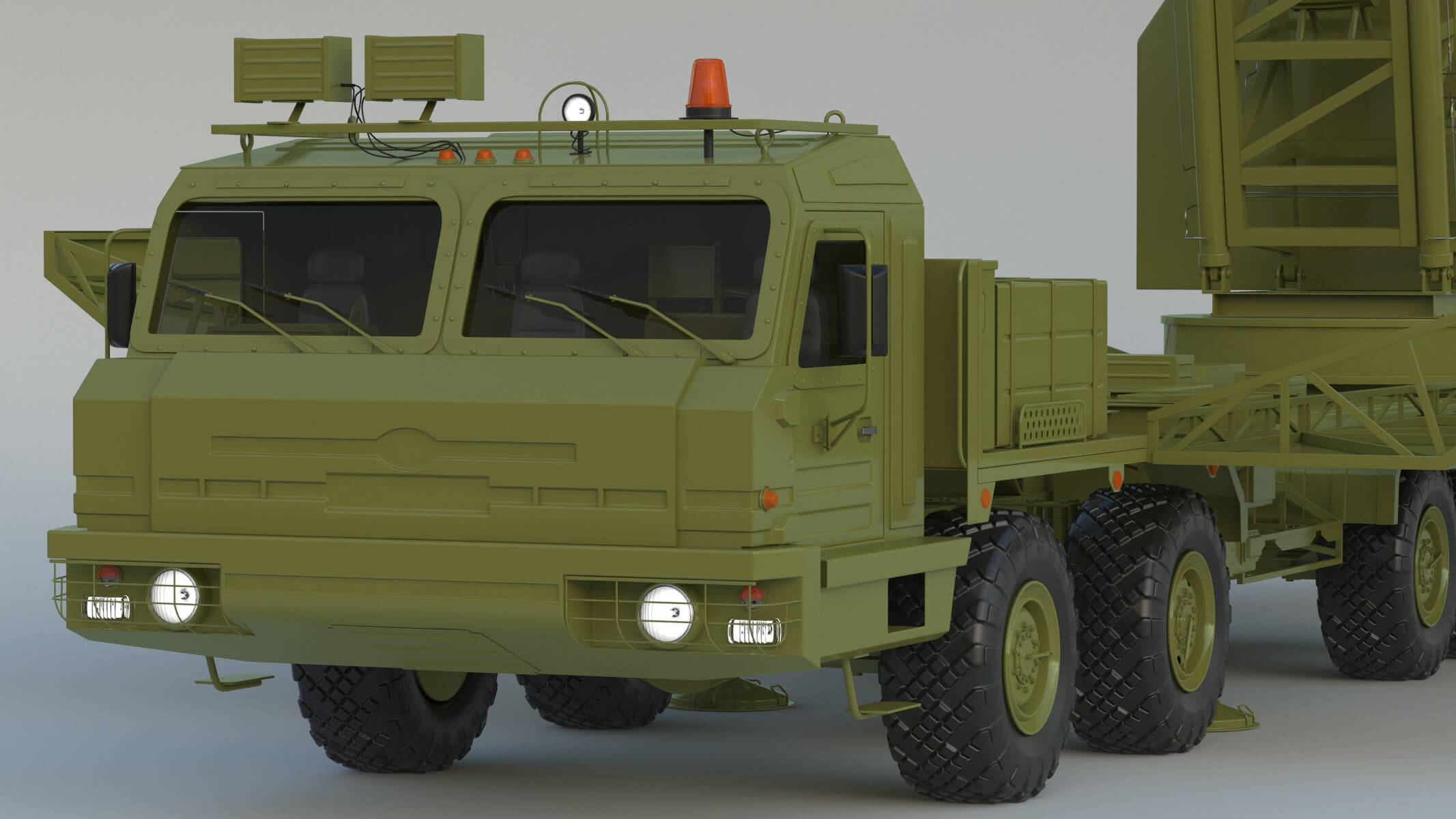 55Zh6Me Nebo M RLM-S L-Band Radar System 3D Model by frezzy